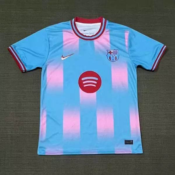 FC Barcelona 2025/26 Special Football Kit Gradient Blue Fan Version (S ...