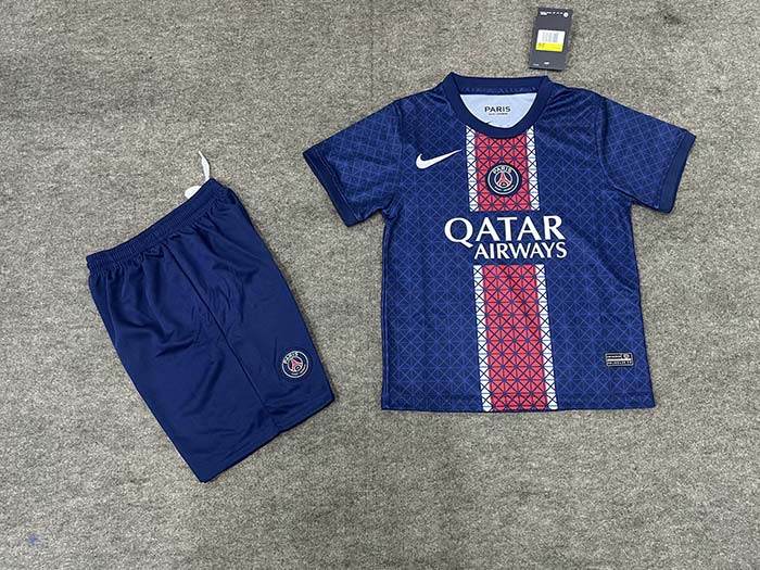 PSG Paris Saint-Germain 2025/26 Home Football Full Kit 1:1 Copy (KIDS ...